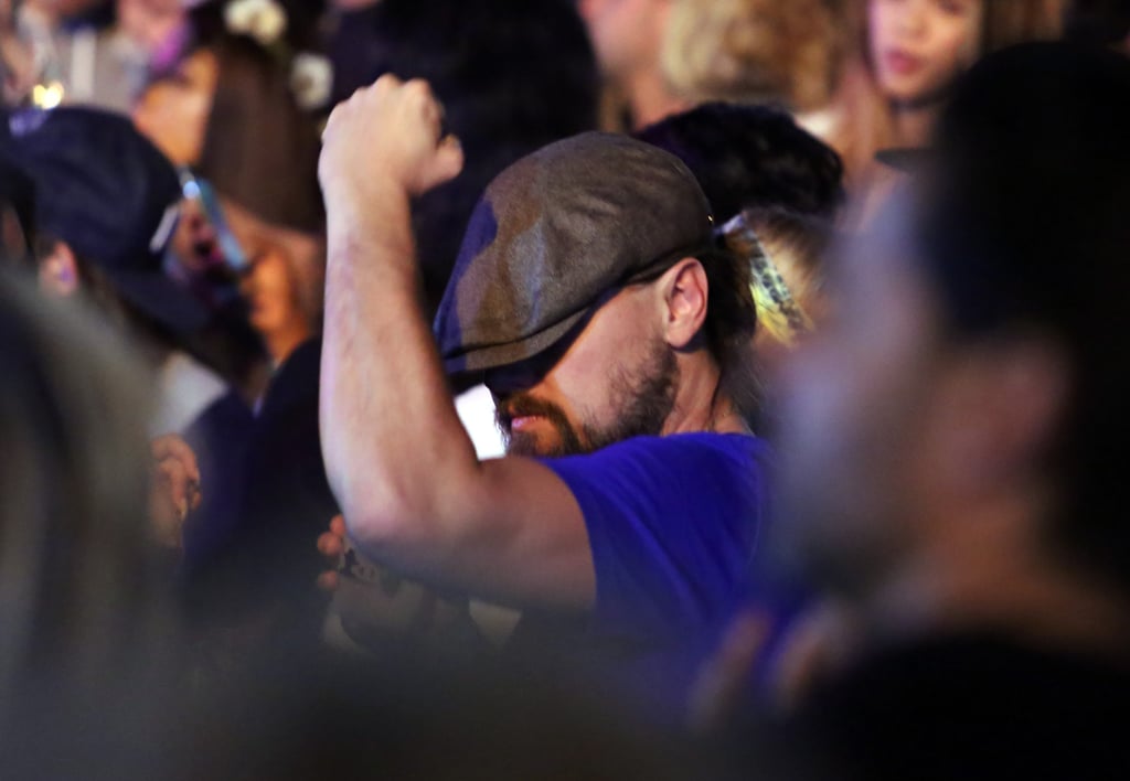 Leonardo DiCaprio Dancing at Coachella 2015 | POPSUGAR Celebrity