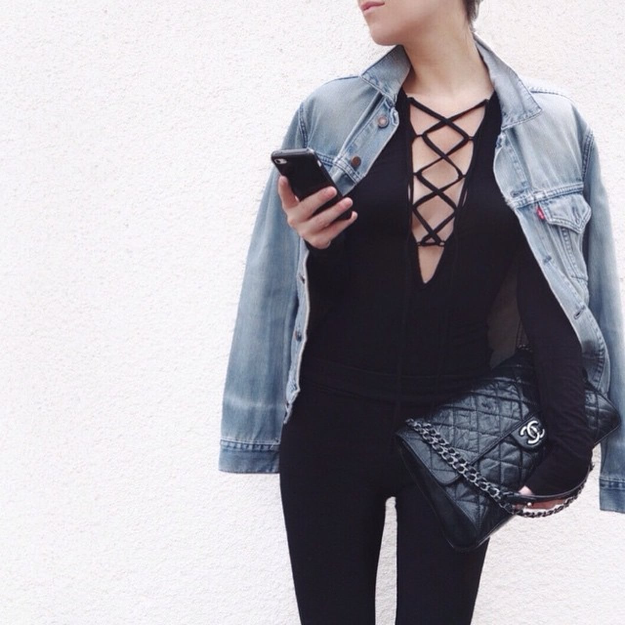Lace-Up Bodysuit Trend | PS Fashion