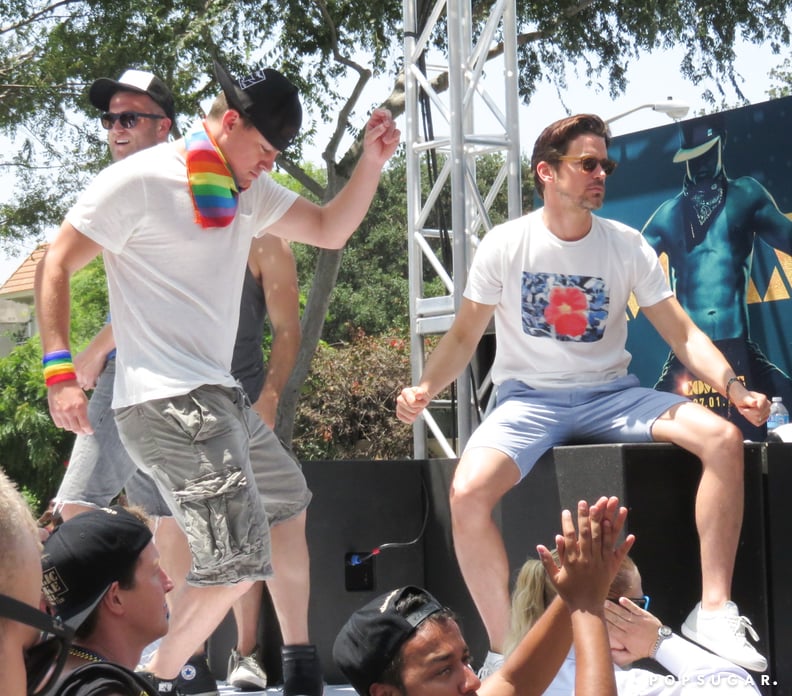 Channing Tatum at LA Gay Pride Parade 2015 | PS Celebrity