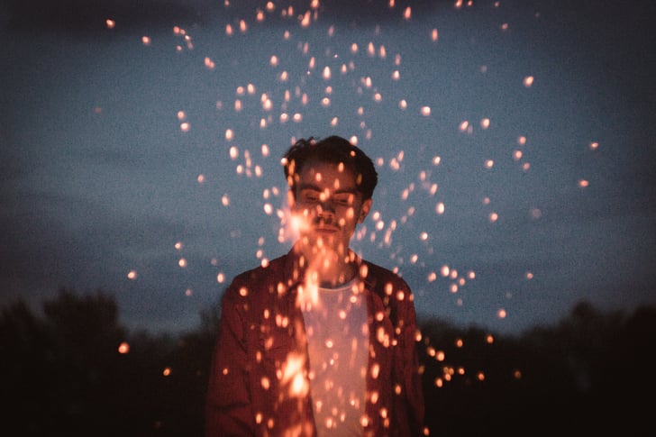 Catching Fireflies At Night