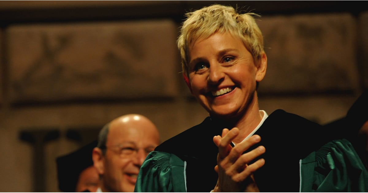 Inspiring Celebrity Graduation Speeches | Video | POPSUGAR Celebrity