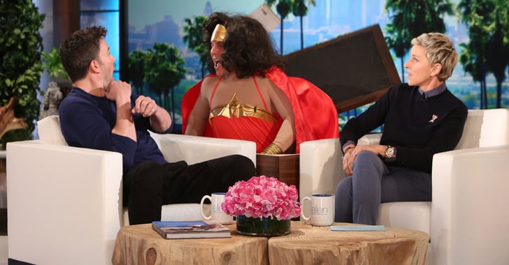 Ben Affleck Gets Scared on The Ellen DeGeneres Show 2016 | POPSUGAR ...