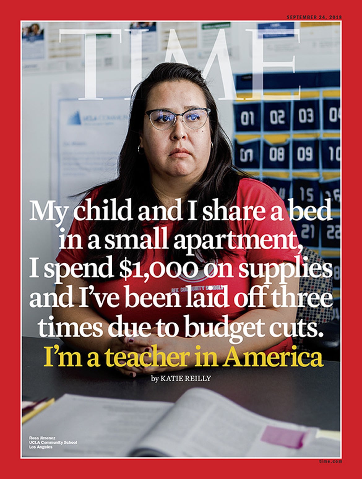 Time Magazine Teacher Covers September 2018 | PS Family