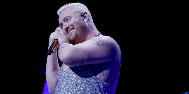 Sam Smith Is Body Shamed For Wearing Sequined Jumpsuit | POPSUGAR Fitness