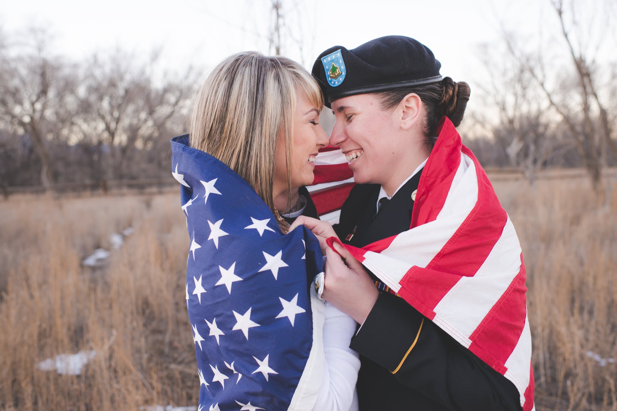 Military Engagement Photo Shoot