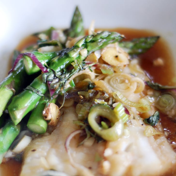 Cod With Asparagus in Parchment Paper Recipe | POPSUGAR Food