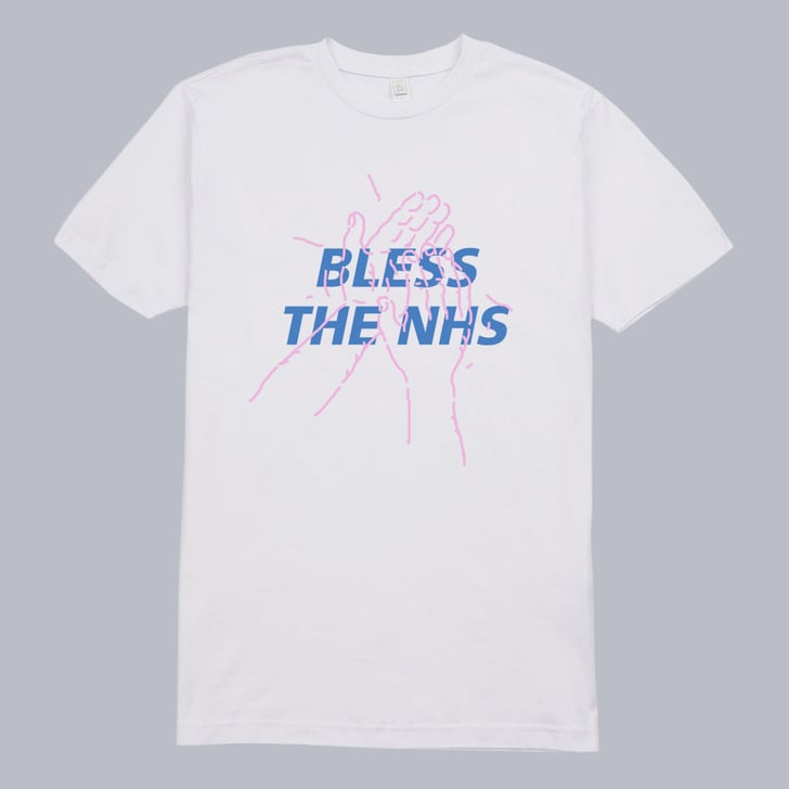 Blanks Factory Bless The NHS T Shirt White Charity T Shirts That blanks-factory-bless-the-nhs-t-shirt-white-charity-t-shirts-that