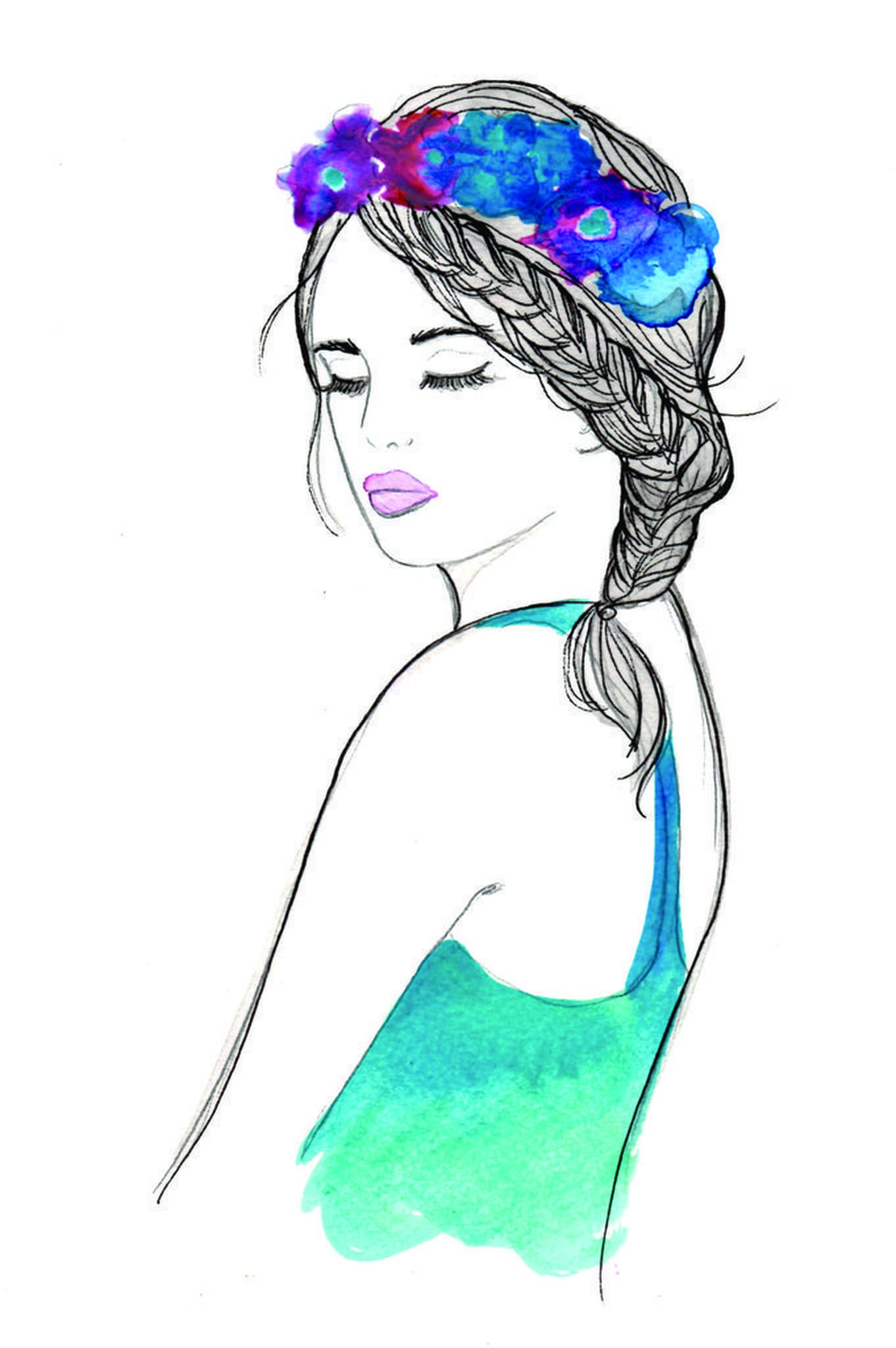 Braid Illustrations | PS Beauty