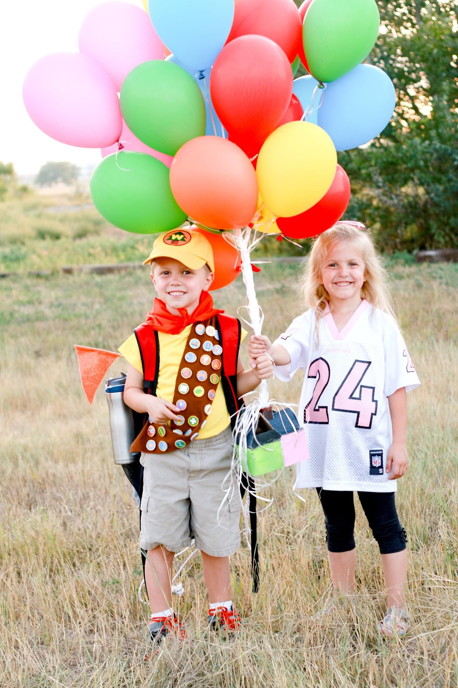 A Little Boy and His Grandpa Did an Up-Inspired Photo Shoot | PS Family