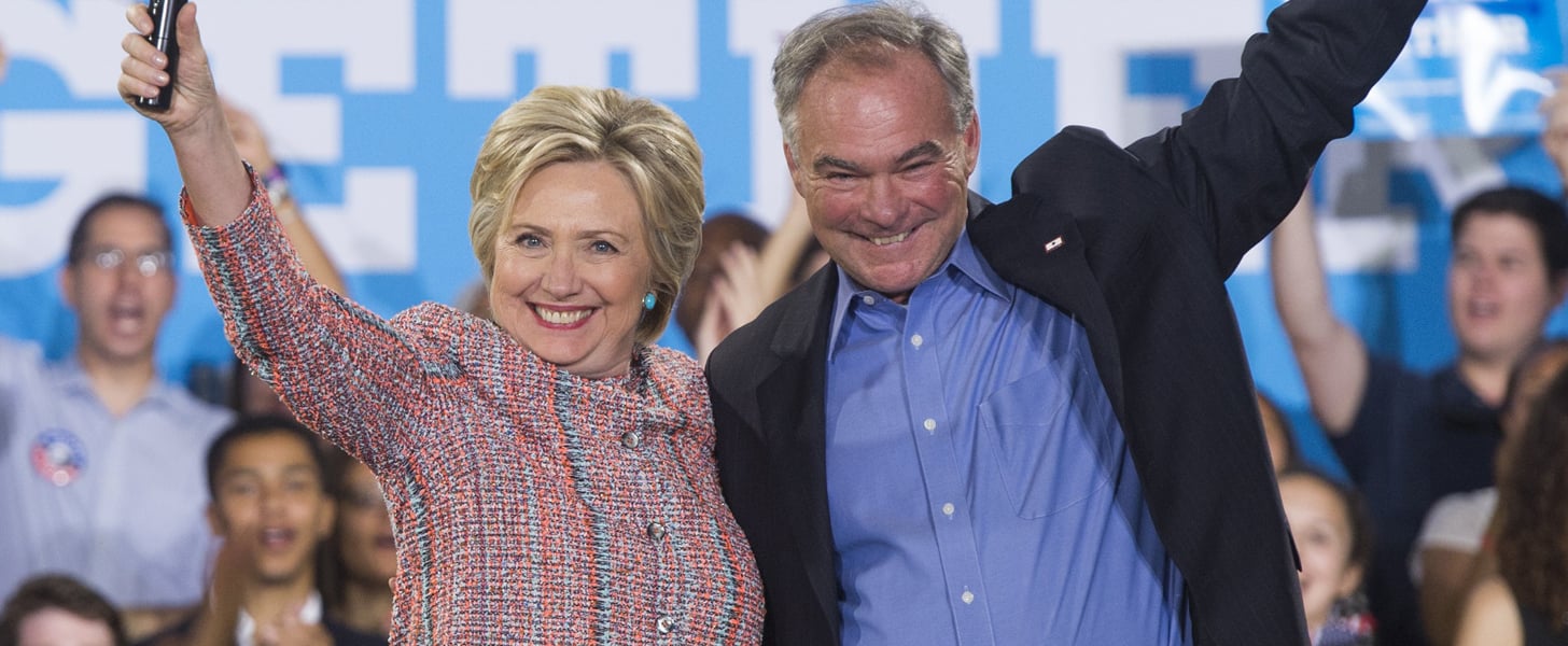 Who Is Hillary Clinton's Running Mate? | POPSUGAR News