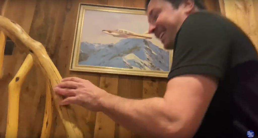 Jimmy Fallon Shows Off His Quirky House on The Tonight Show | POPSUGAR Home