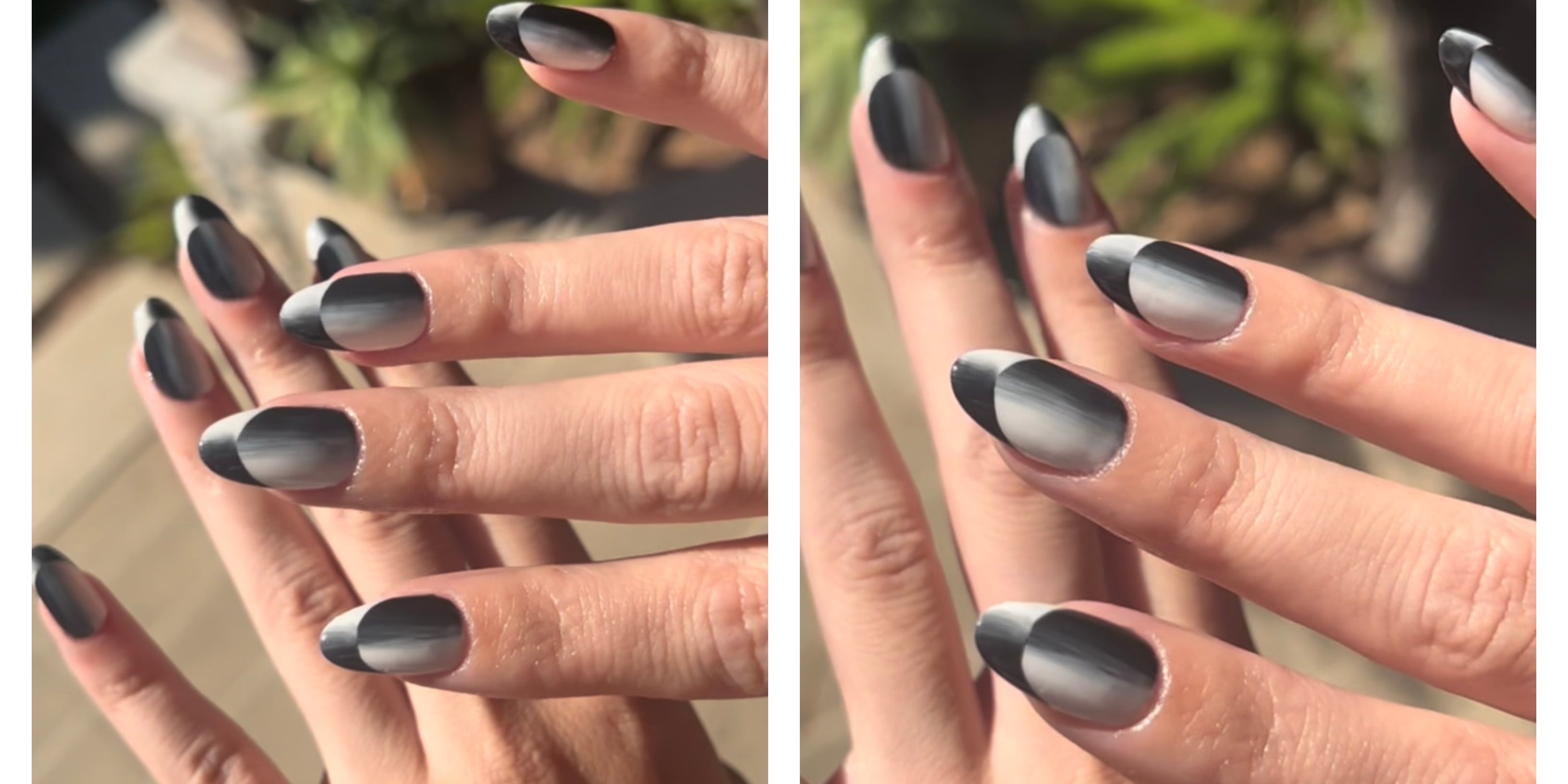 Shadow French Manicure How-to and Photos | PS Beauty