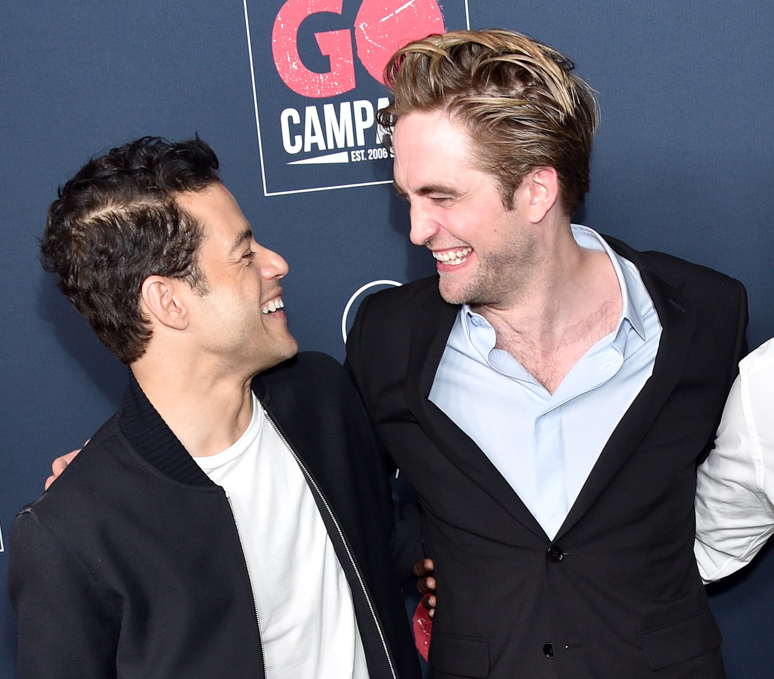 Robert Pattinson and Rami Malek at Go Gala Pictures | PS Celebrity