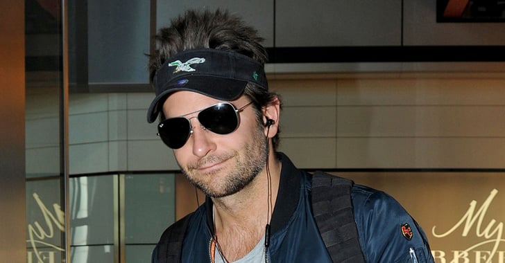 Bradley Cooper Wearing a Visor | Pictures | POPSUGAR Celebrity