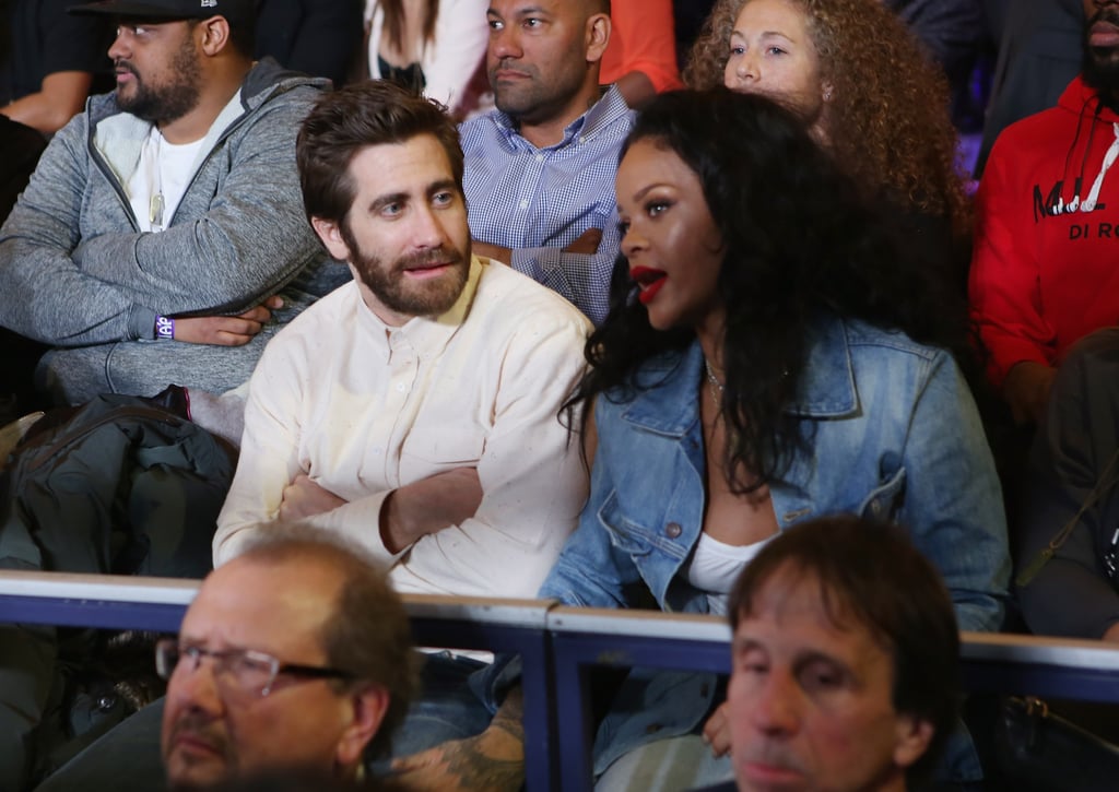 Rihanna, Jake Gyllenhaal, and Jay Z at Boxing Night | Photos | POPSUGAR ...