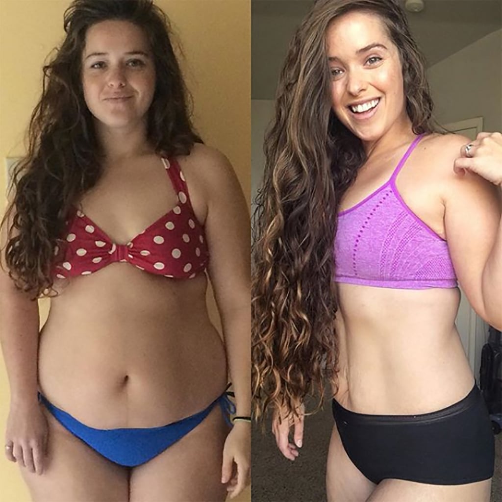 Mallory s Motivation 80 Pound Weight Loss Transformation POPSUGAR