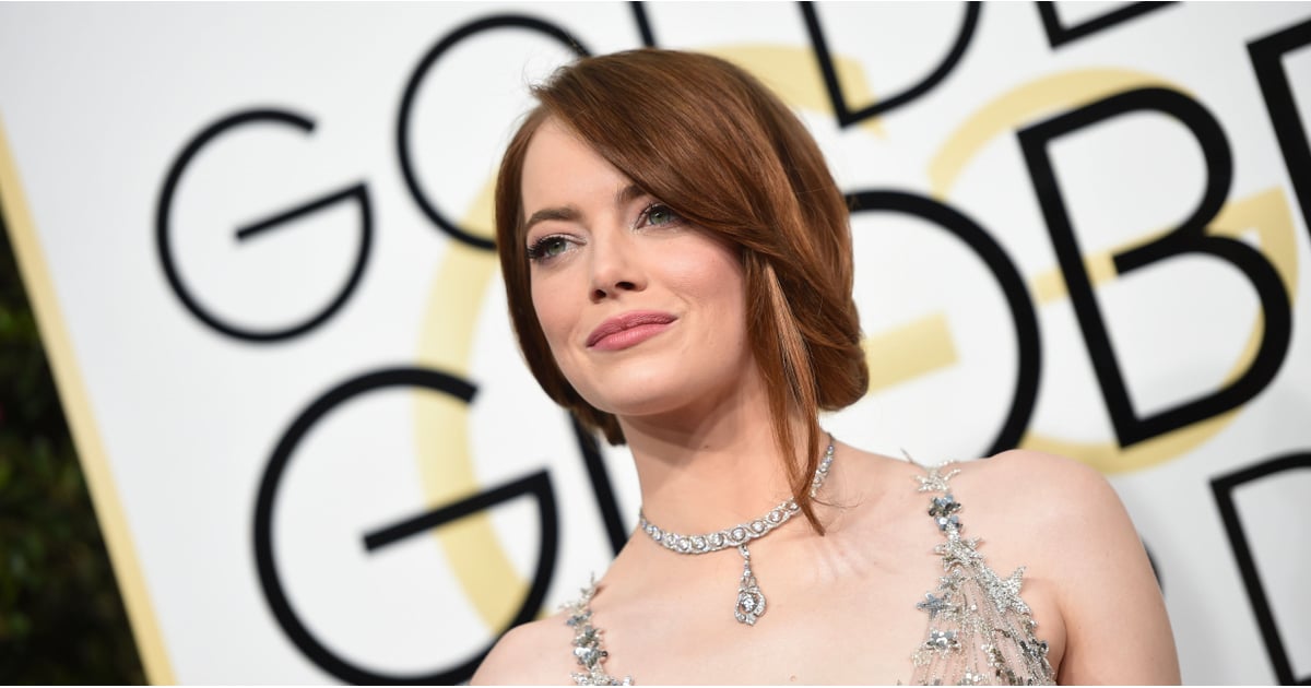 Emma Stone's Lip Mask Before the 2017 Golden Globes | POPSUGAR Beauty