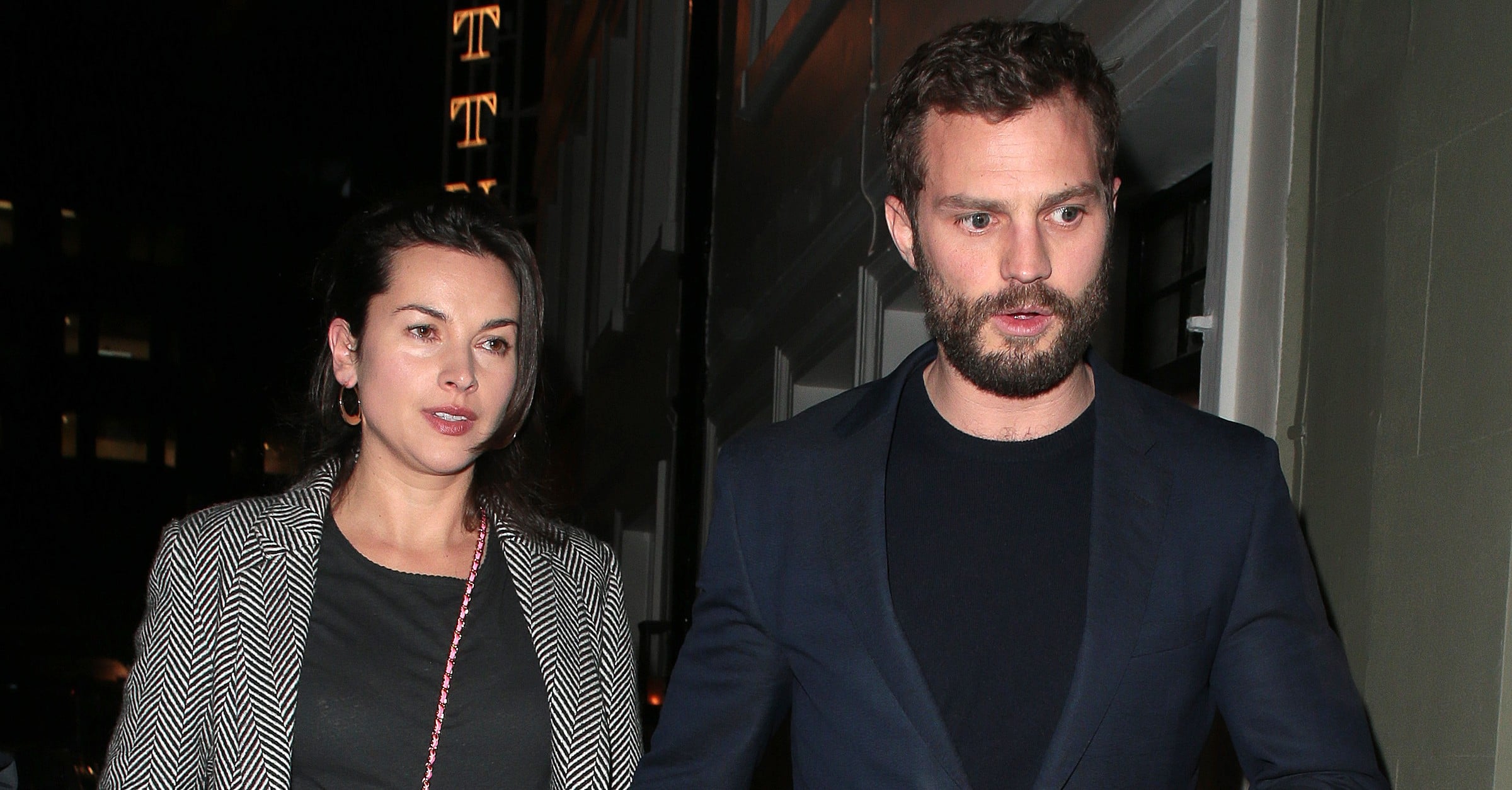 Jamie Dornan and Amelia Warner Out in London Jan. 2018 | POPSUGAR Celebrity