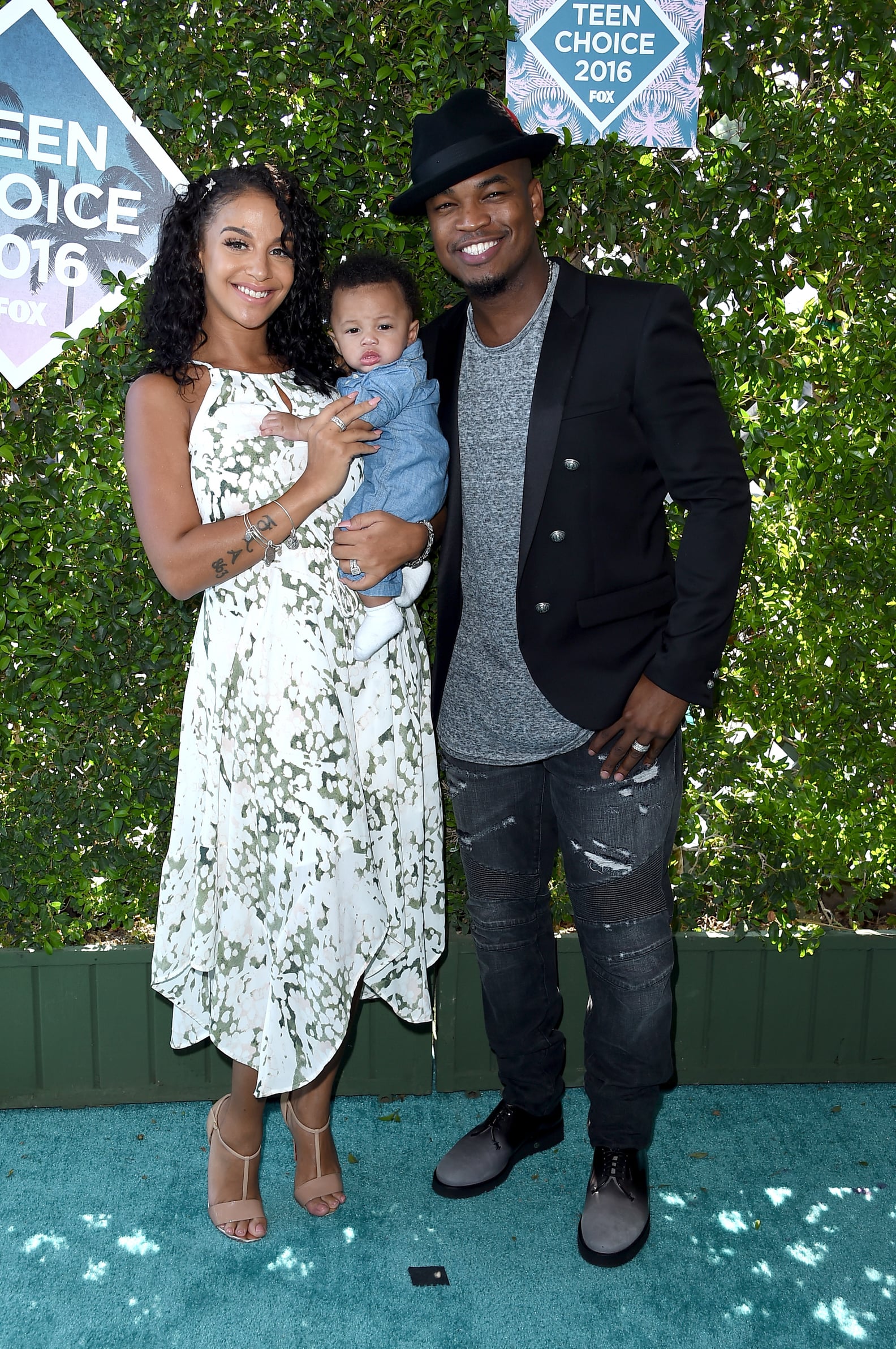 Ne-Yo With Wife and Baby 2016 Teen Choice Awards | PS Celebrity