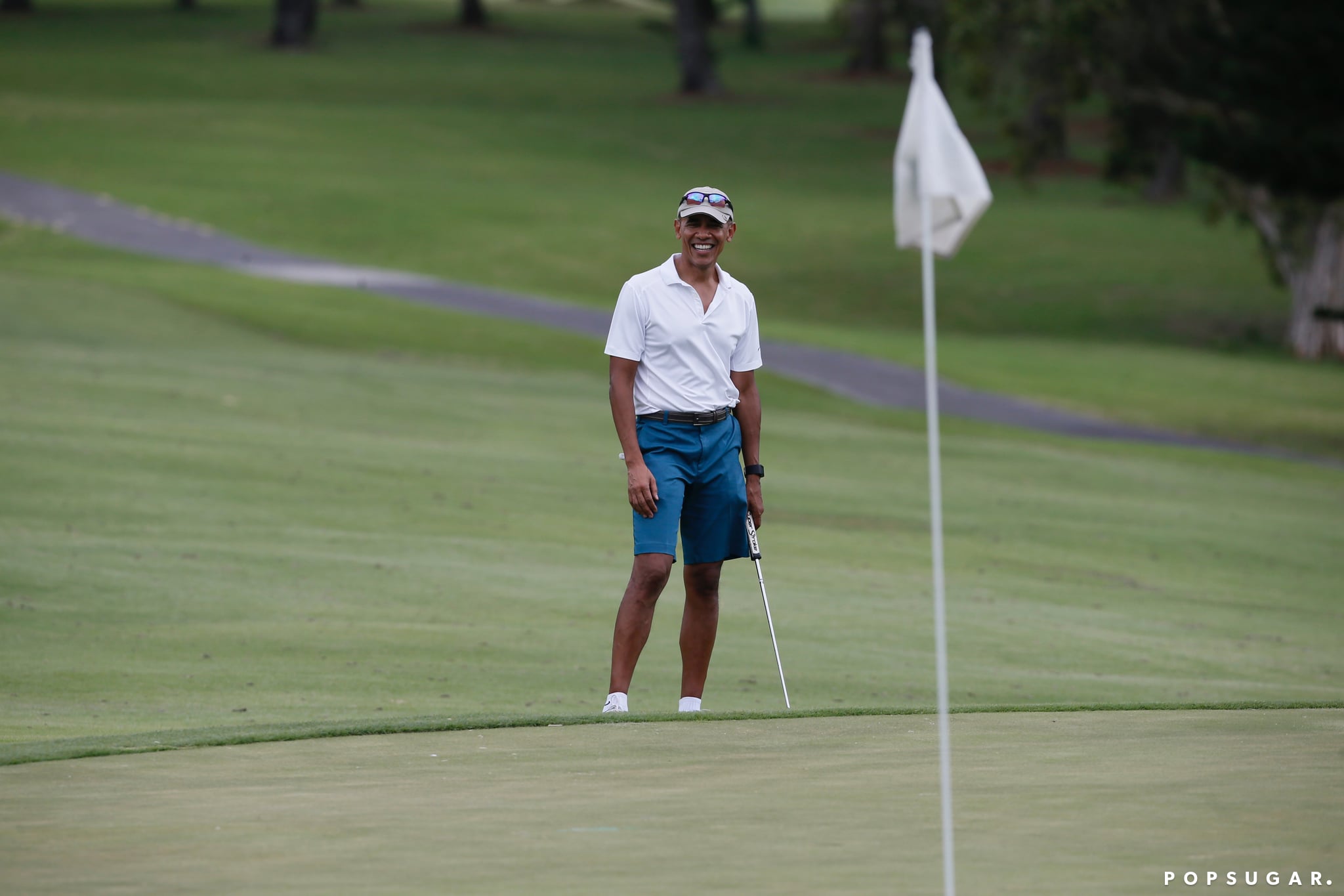 Barack Obama Golfing in Hawaii March 2017 | POPSUGAR Celebrity Barack Obama Golfing in Hawaii March 2017 | POPSUGAR Celebrity