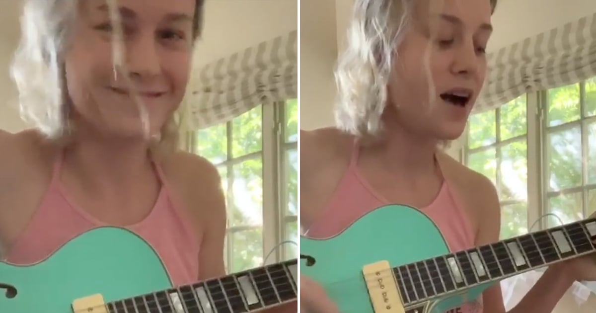 Brie Larson Covers Ariana Grande's "Be Alright" | Video | POPSUGAR ...