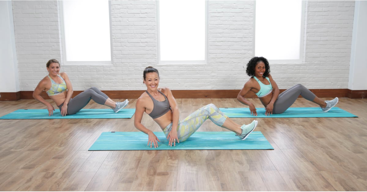 5 Minute Bodyweight Ab Workout Popsugar Fitness
