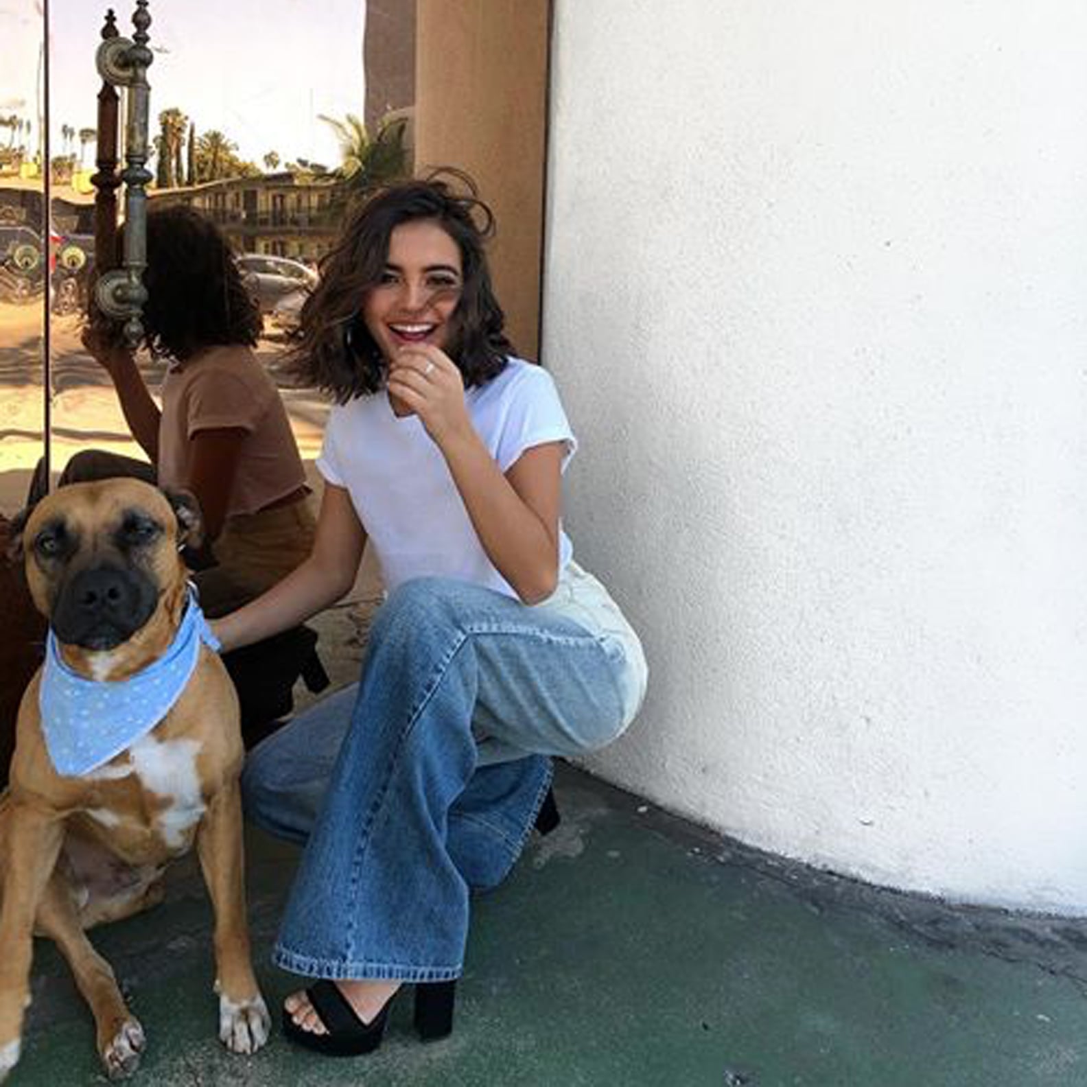 Isabela Merced and Her Dog Pluto's Cutest Pictures | PS UK Celebrity