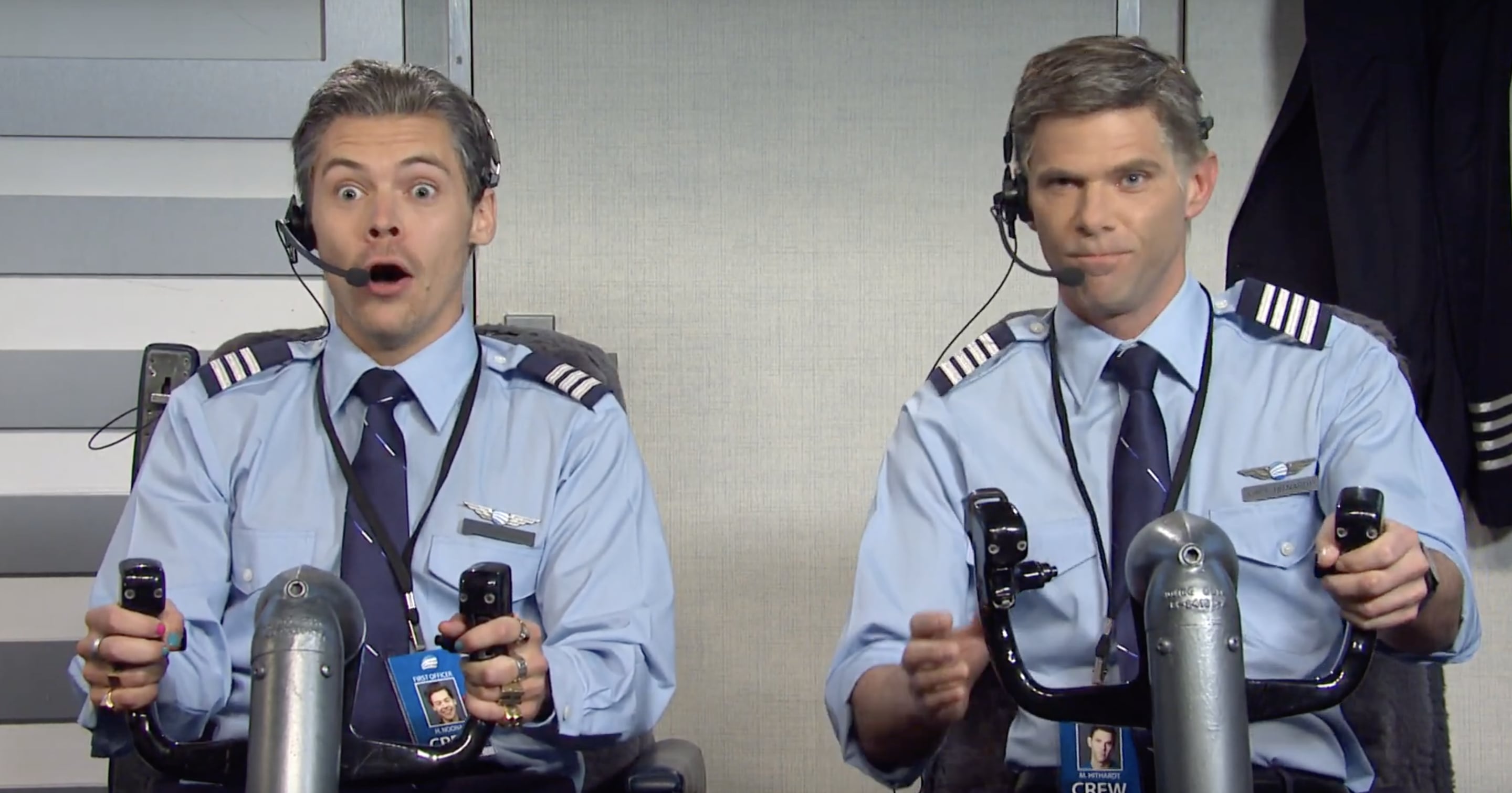 SNL "Airline Pilots" Sketch Video | POPSUGAR Entertainment