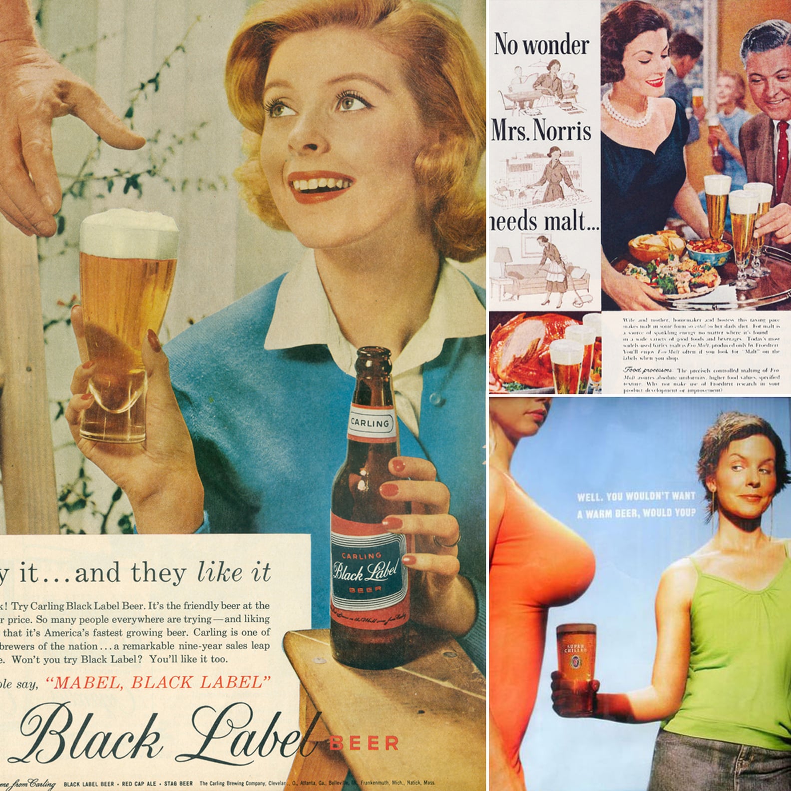 Vintage Beer Ads For Women | PS Love