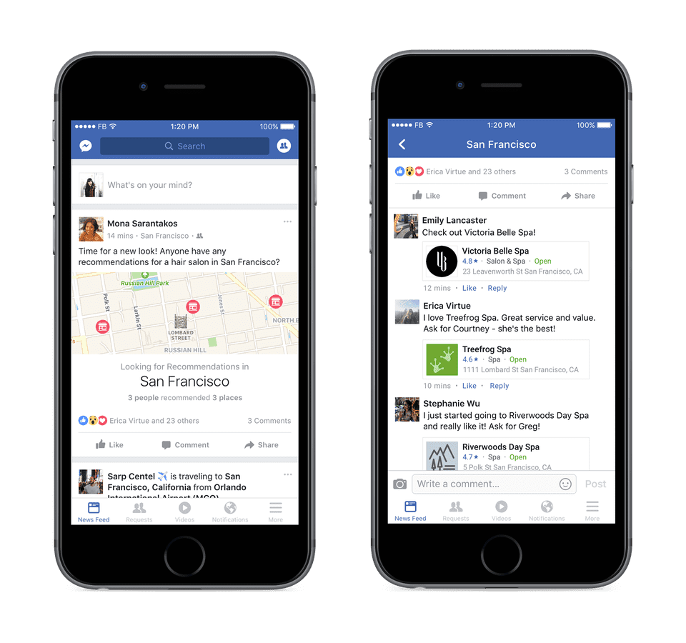 Facebook Recommendations | POPSUGAR Tech