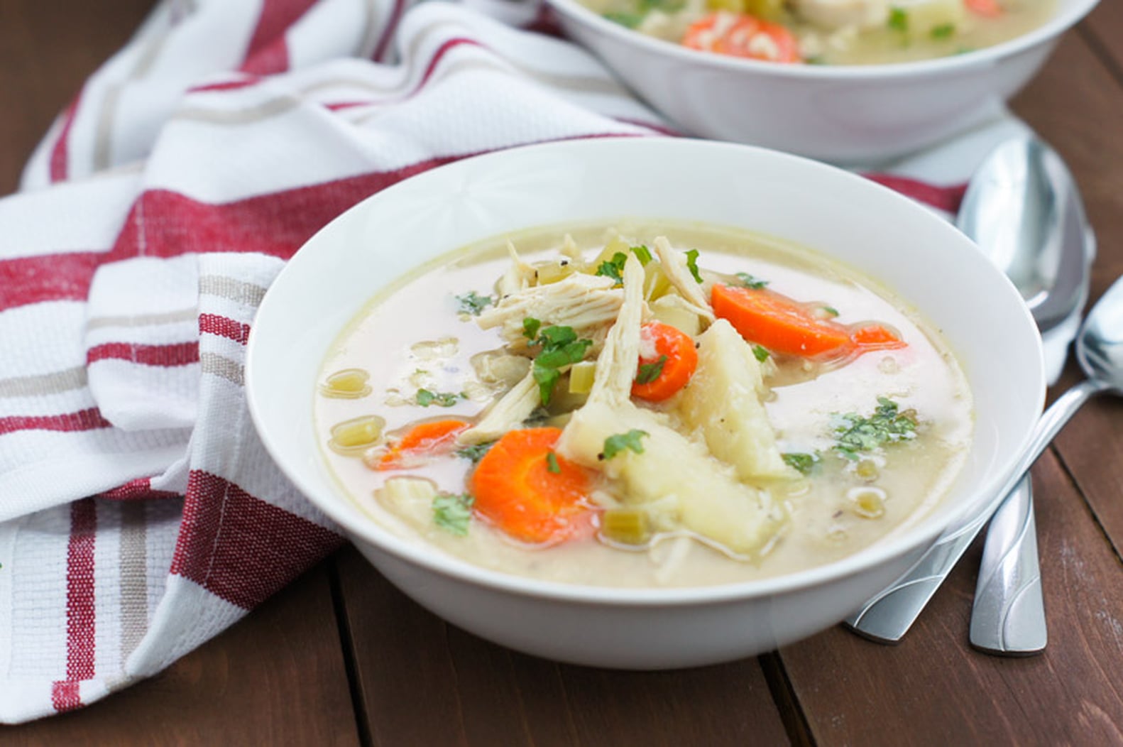 Slow-Cooker Chicken Soup With Yuca Recipe | PS Latina