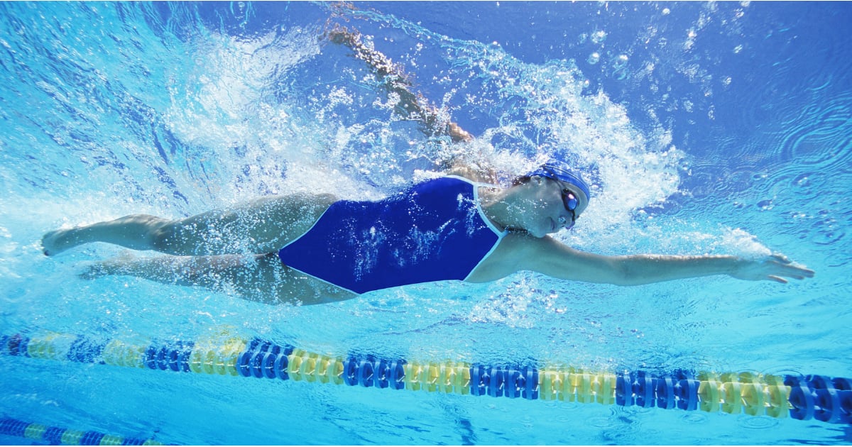 Swimming Workout For Women With Intervals | POPSUGAR Fitness