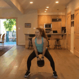 16-Minute Kettlebell Workout For Strength and Cardio | POPSUGAR Fitness