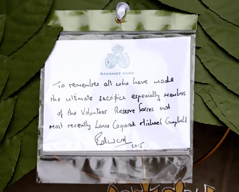 British Royal Family Handwriting Pictures | POPSUGAR Celebrity