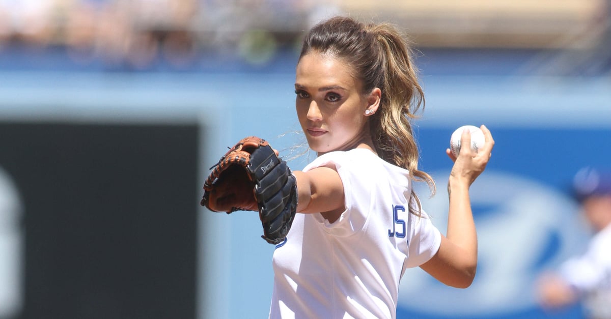 Stars Throwing the First Pitch at Baseball Games | PS Celebrity