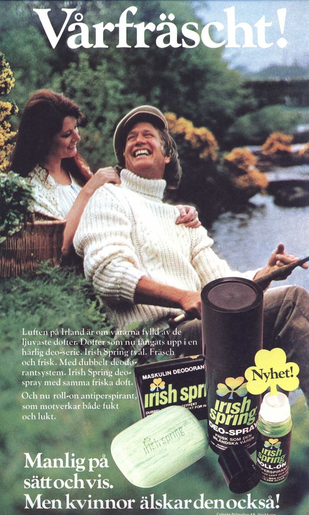 Get clean the Irish way with Irish Spring soap. | Vintage St. Patrick's ...