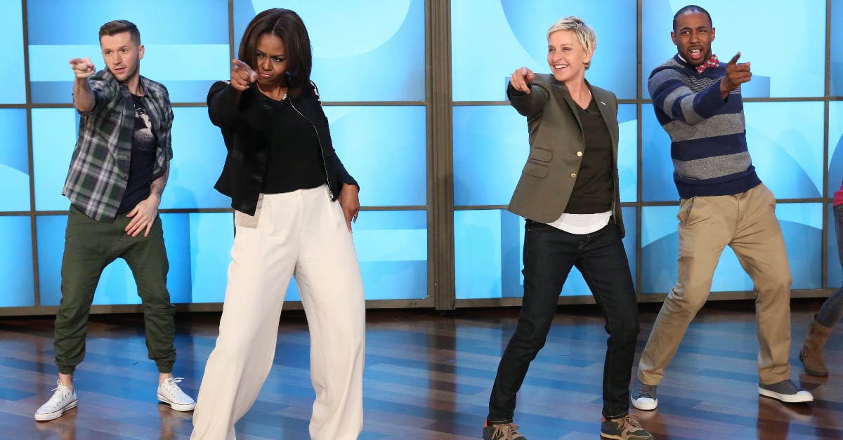 Michelle Obama Dances on The Ellen DeGeneres Show | PS Celebrity