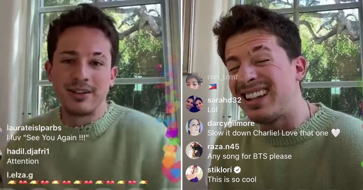 Watch Charlie Puth's #TogetherAtHome Instagram Concert Video | PS ...