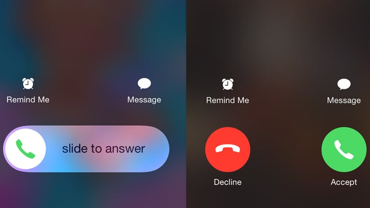 Why iPhones Switch Between a Slider and Buttons For Calls | POPSUGAR Tech
