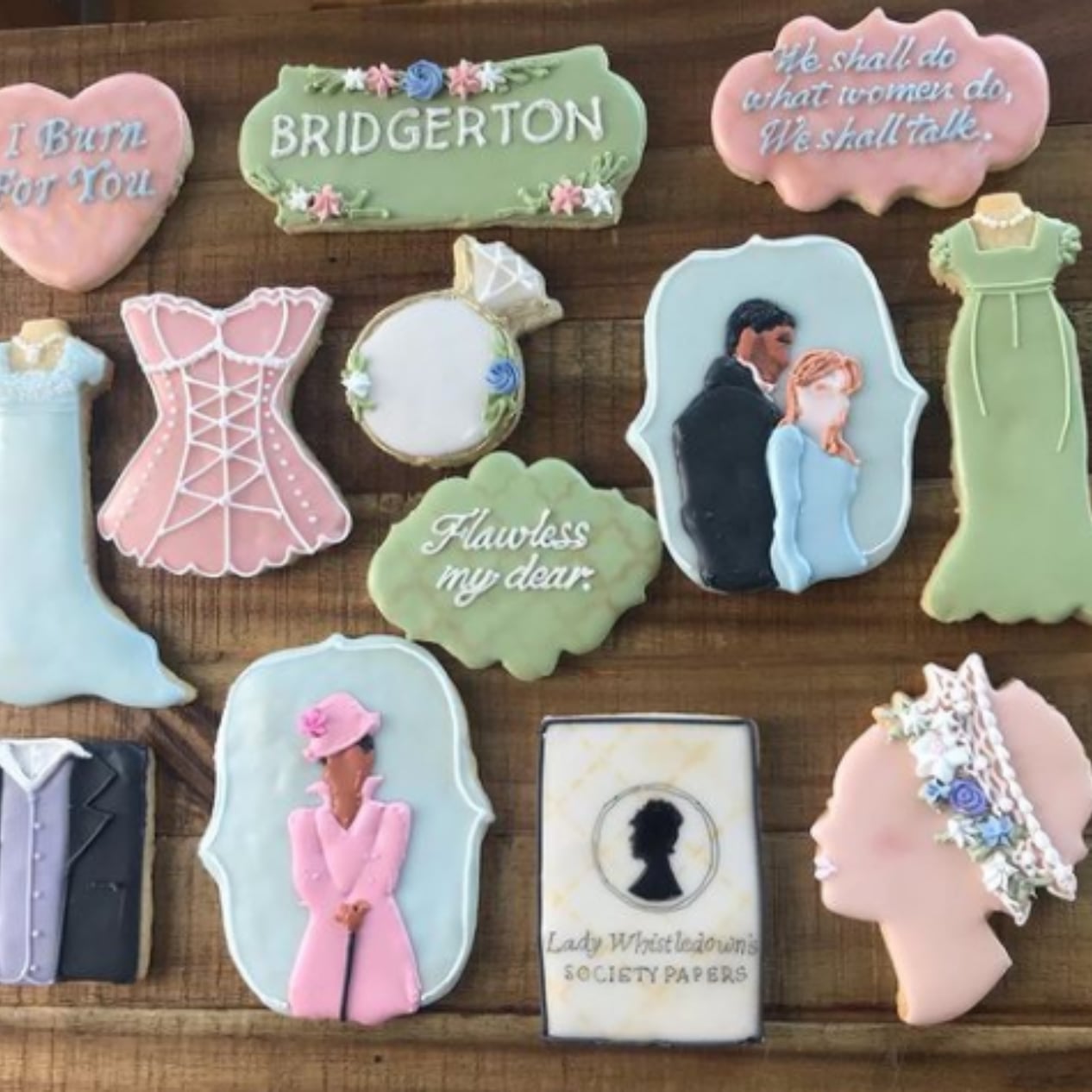 These Bridgerton-Themed Cookies Are So Perfect | PS Food