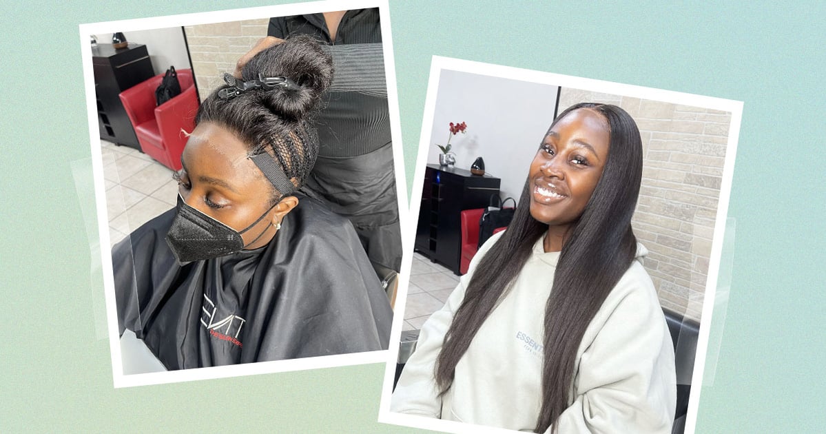 I Tried a Sew-In on My Natural Hair: See Photos | POPSUGAR Beauty