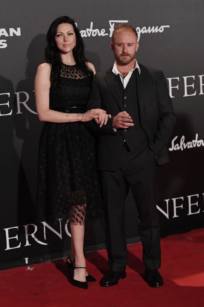 Laura Prepon and Ben Foster at Inferno Premiere October 2016 | POPSUGAR ...