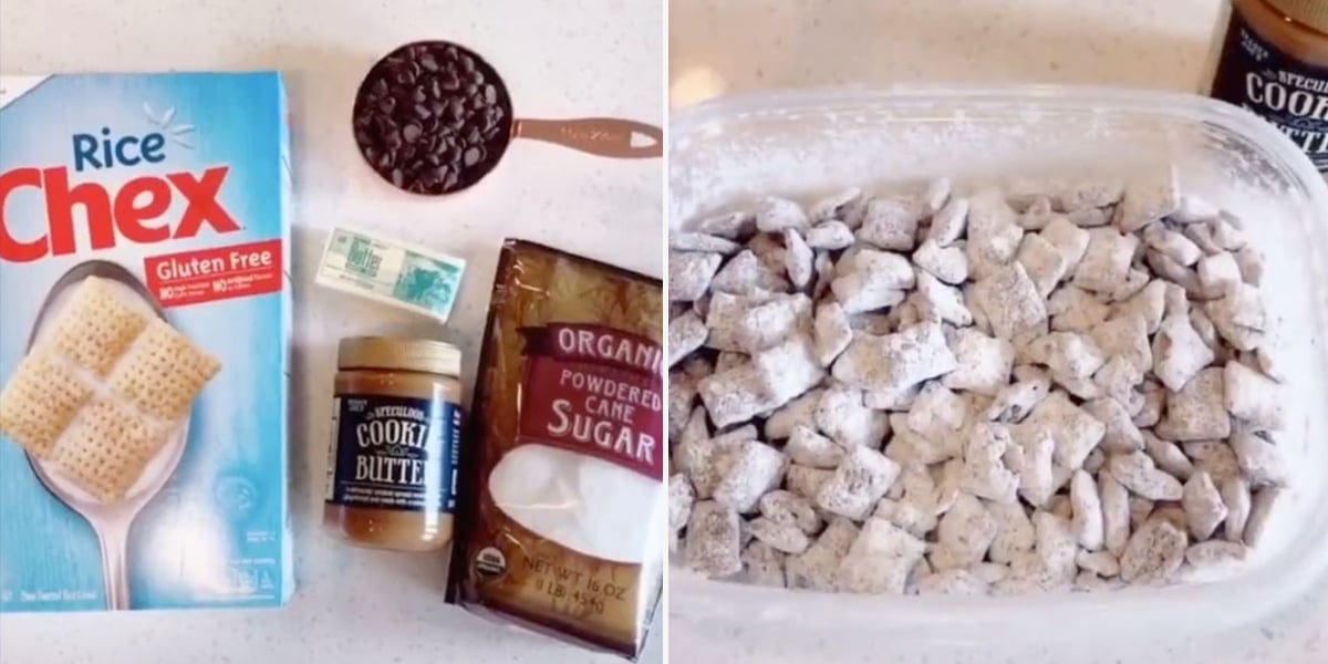 Trader Joe's Cookie Butter Puppy Chow Recipe | TikTok Video | PS Food