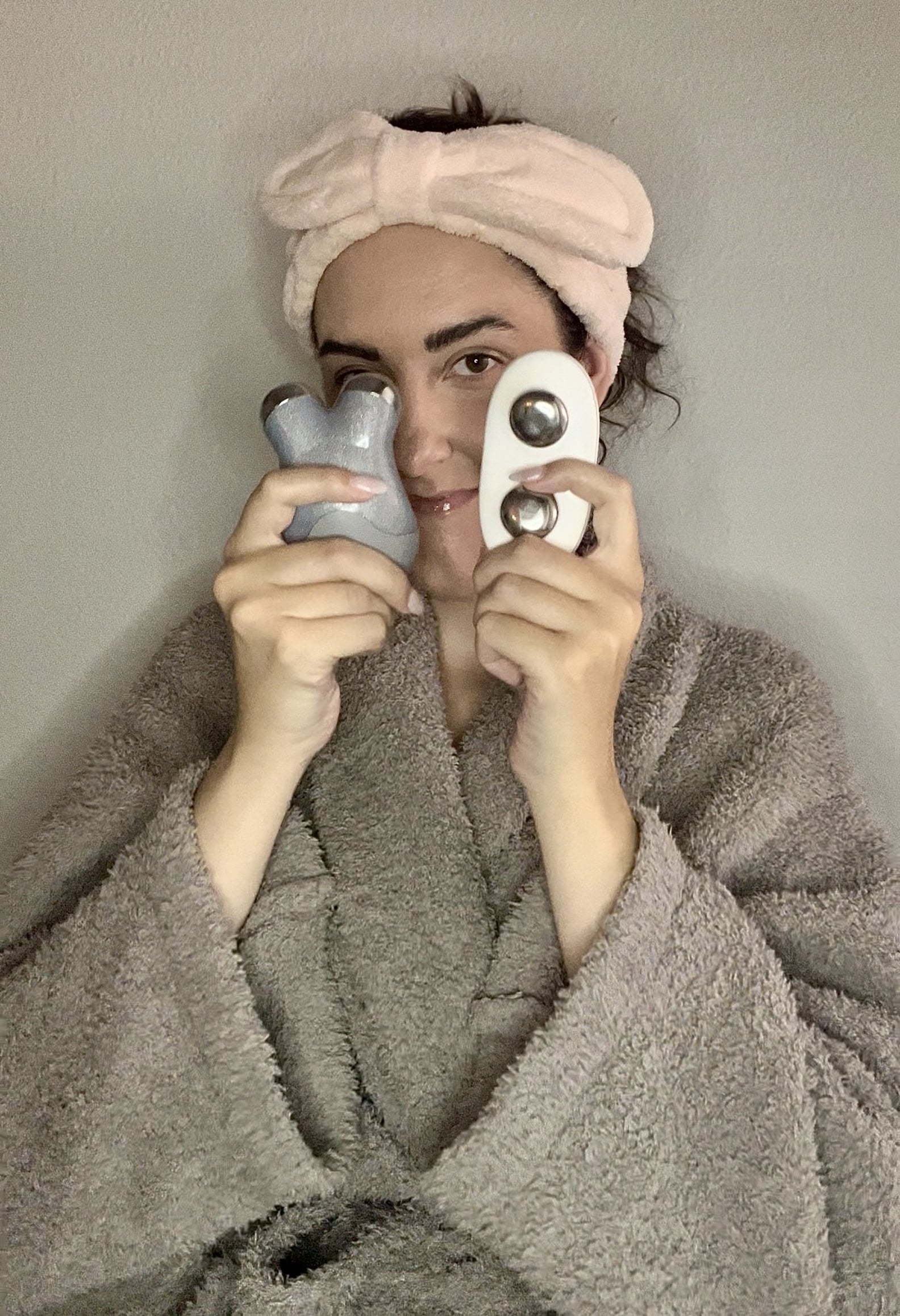 NuFace Mini Facial Toning Device vs. Ziip Halo: Review | PS Beauty