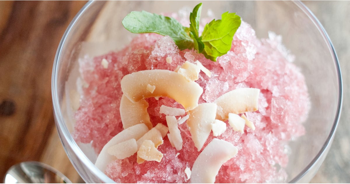 Cranberry-Coconut Granita | POPSUGAR Food