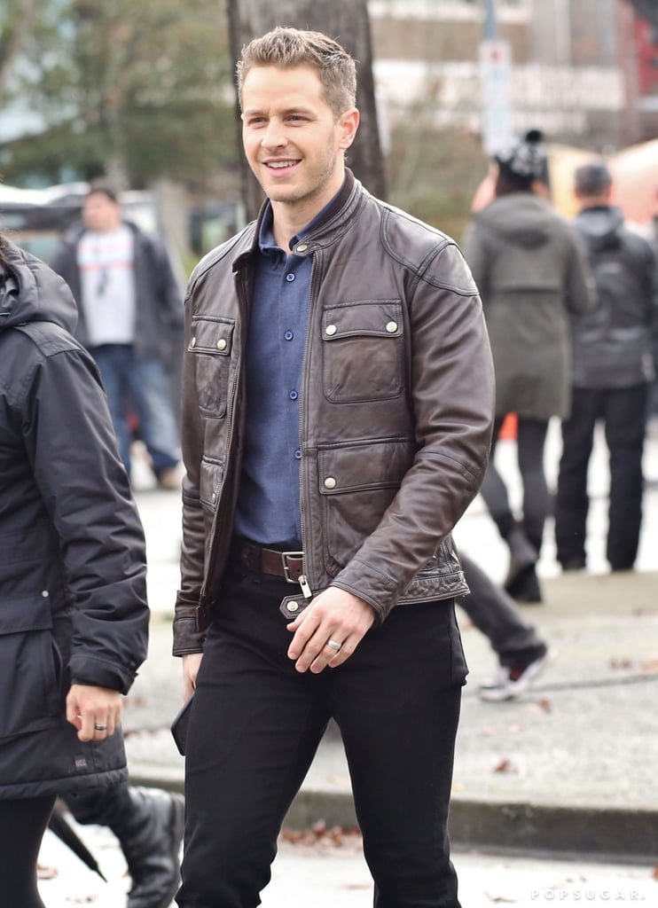 Robin Hood on Once Upon a Time Set November 2016 | POPSUGAR Entertainment