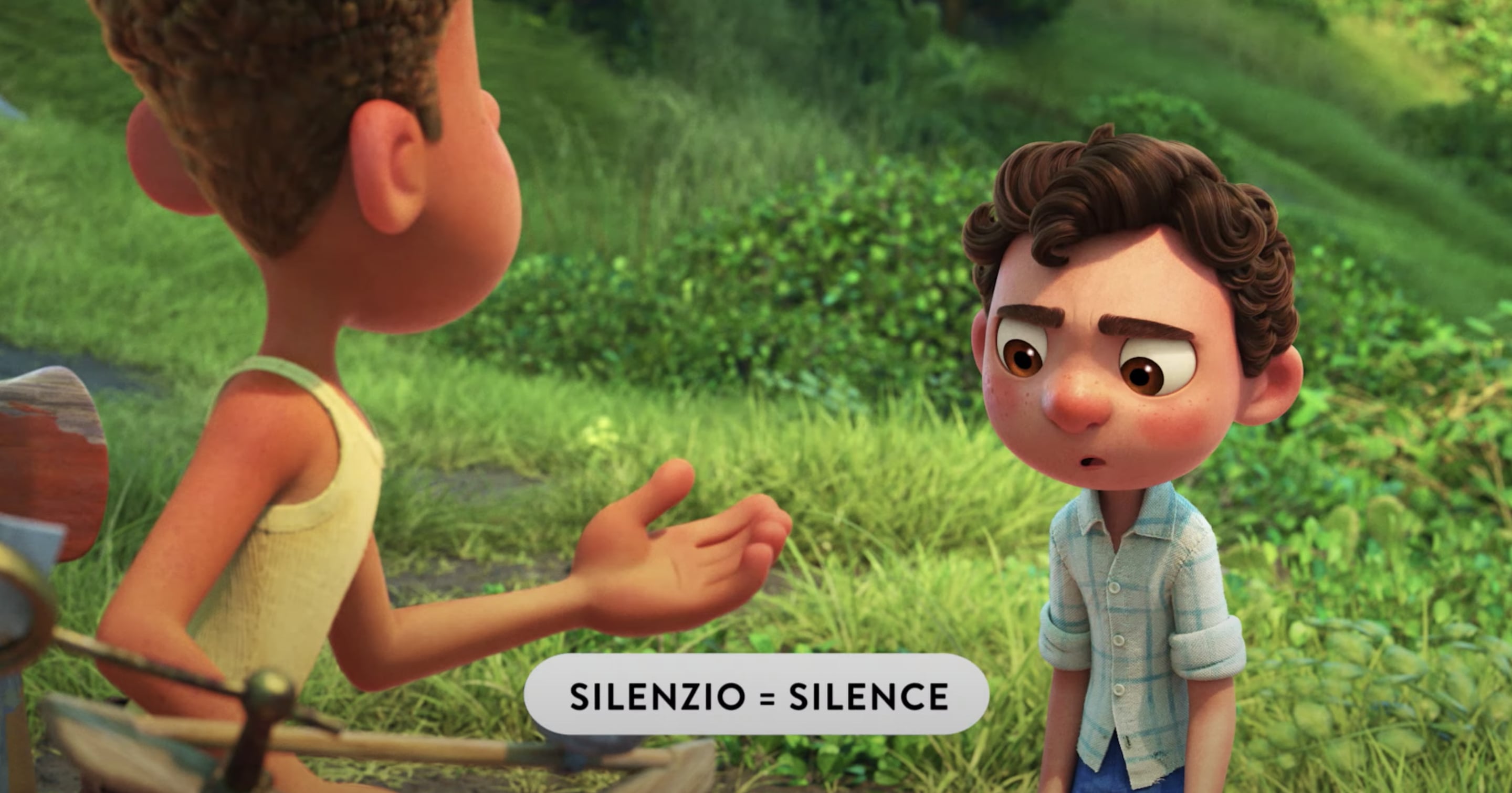 Learn the Italian Phrases in Luca in This Translation Video | PS Family