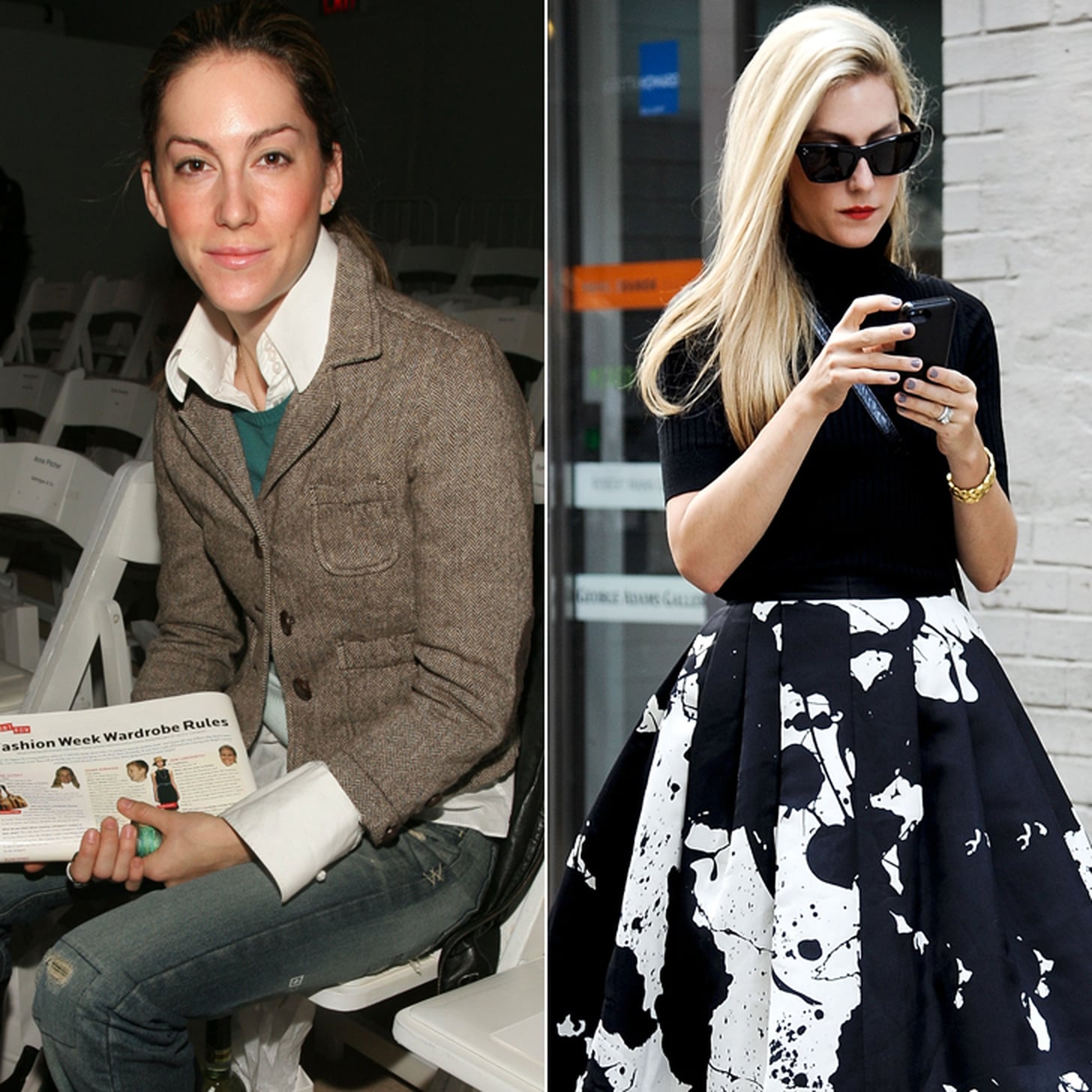 Famous Fashion Editors' Style Transformations | PS Fashion