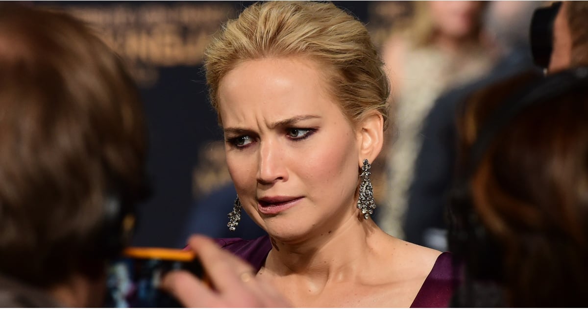 Jennifer Lawrence's Funniest Faces in 2015 | POPSUGAR Celebrity