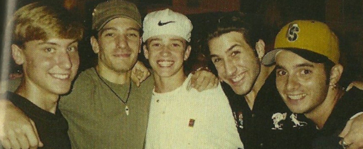 Lance Bass Throwback Picture of NSYNC | POPSUGAR Celebrity